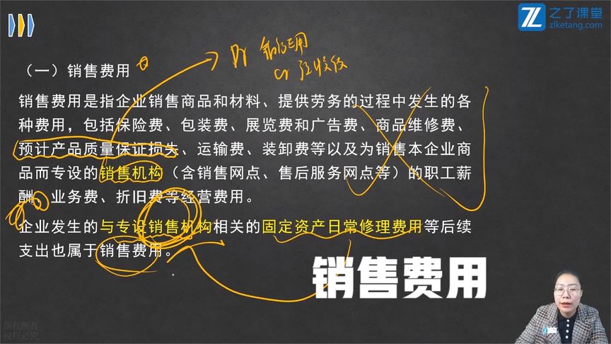 2021初级会计实务:第五章第二节费用(2)