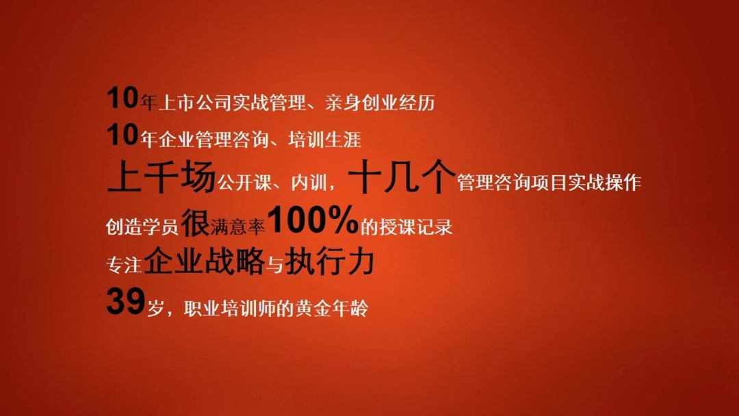 王一名 执行力培训 房地产培训 管理能力提升