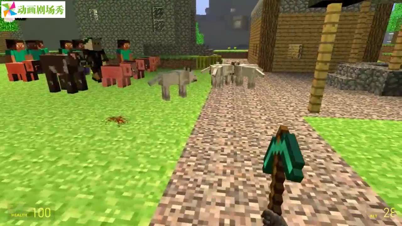 我的世界:凭空出现的传送门