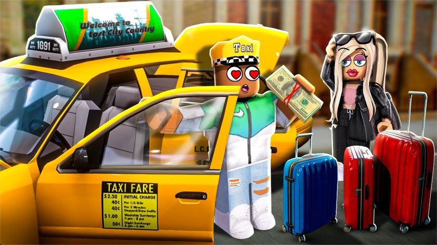 Roblox出租车模拟器:公路上演速度与激情!横冲直闯赚大钱!