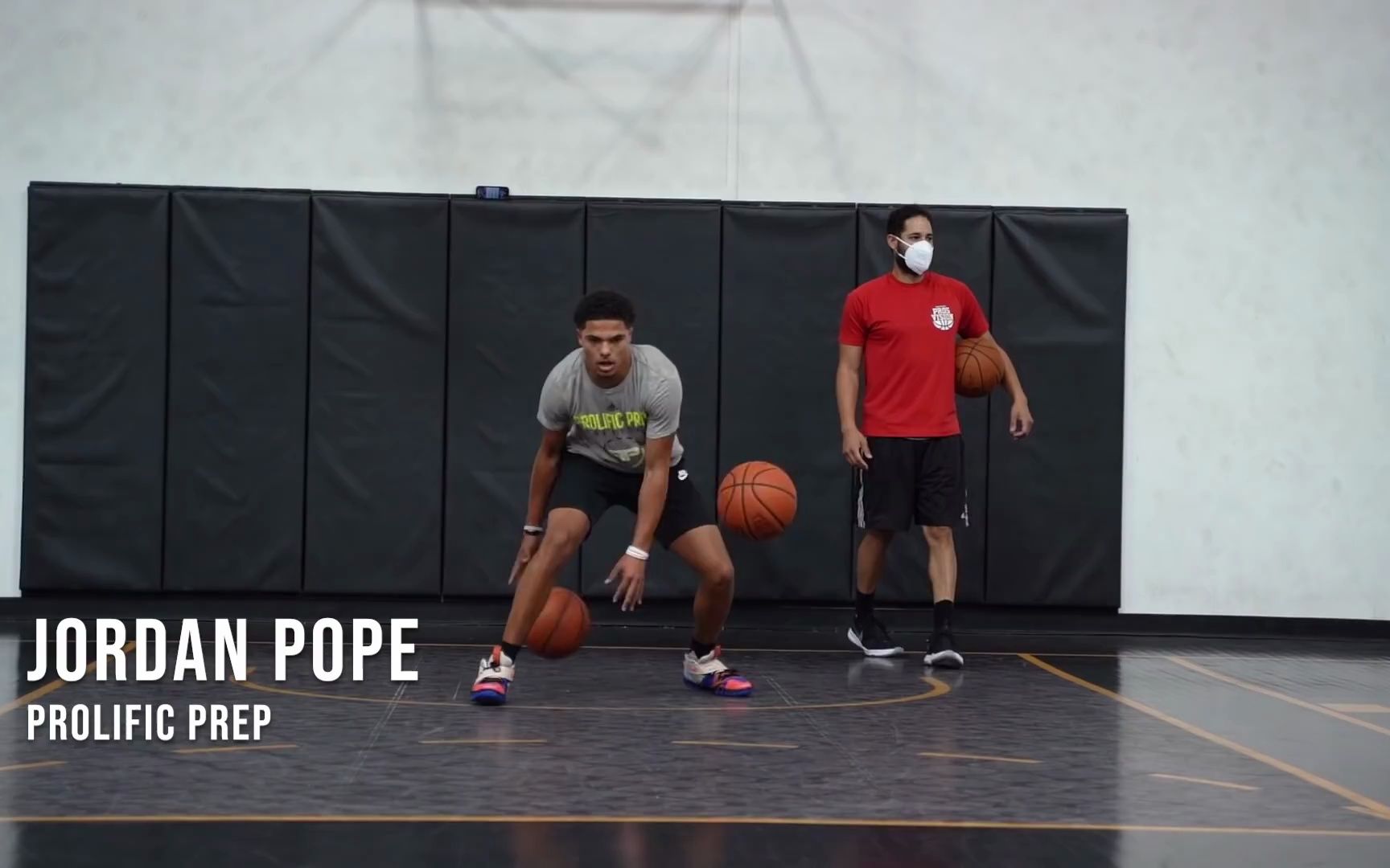 火箭-Jalen Green 杰伦格林,训练+半场2对2,美式 (Full Workout + 2v2)nba