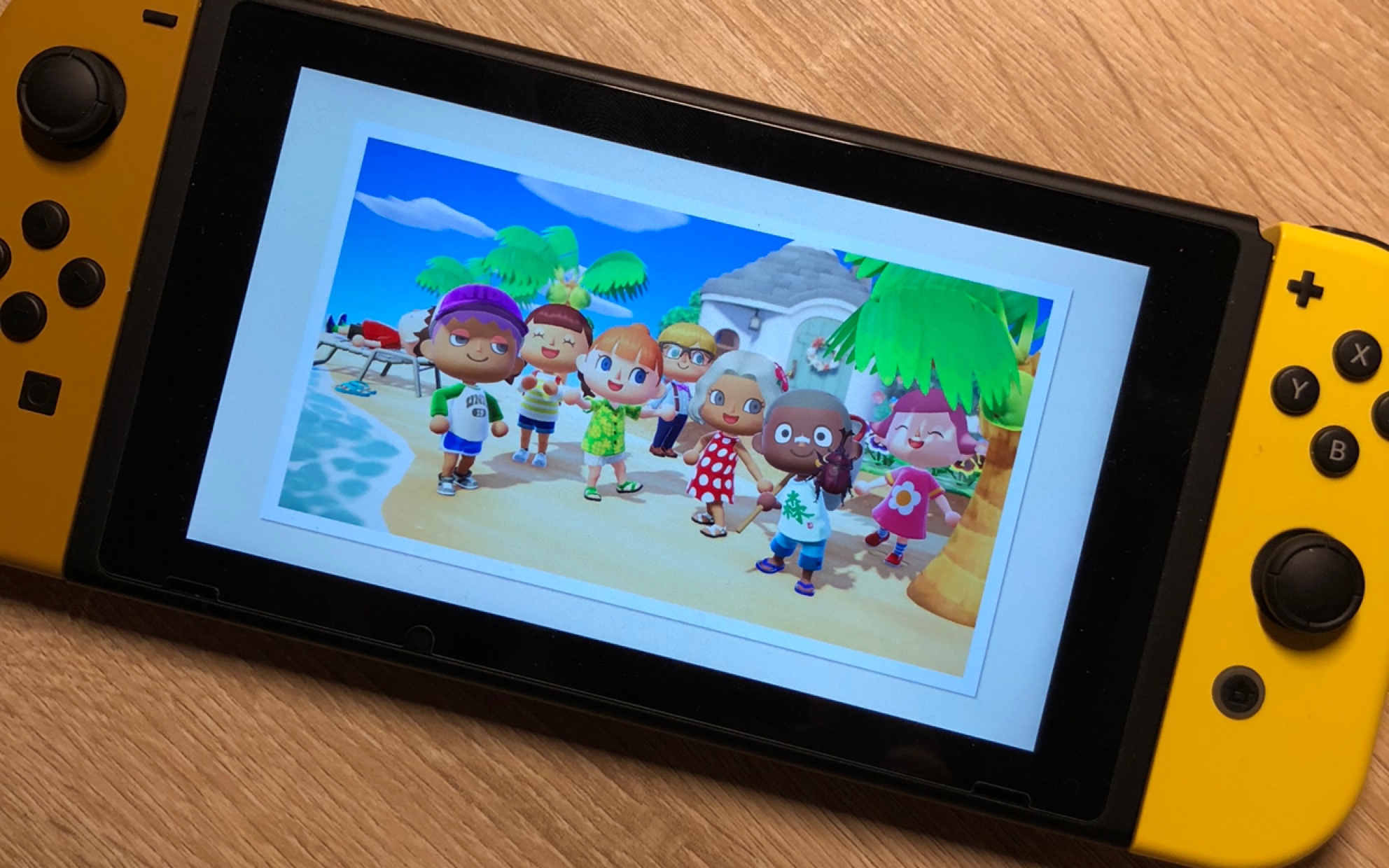 switch集合啦动物森友会中文掌机开场