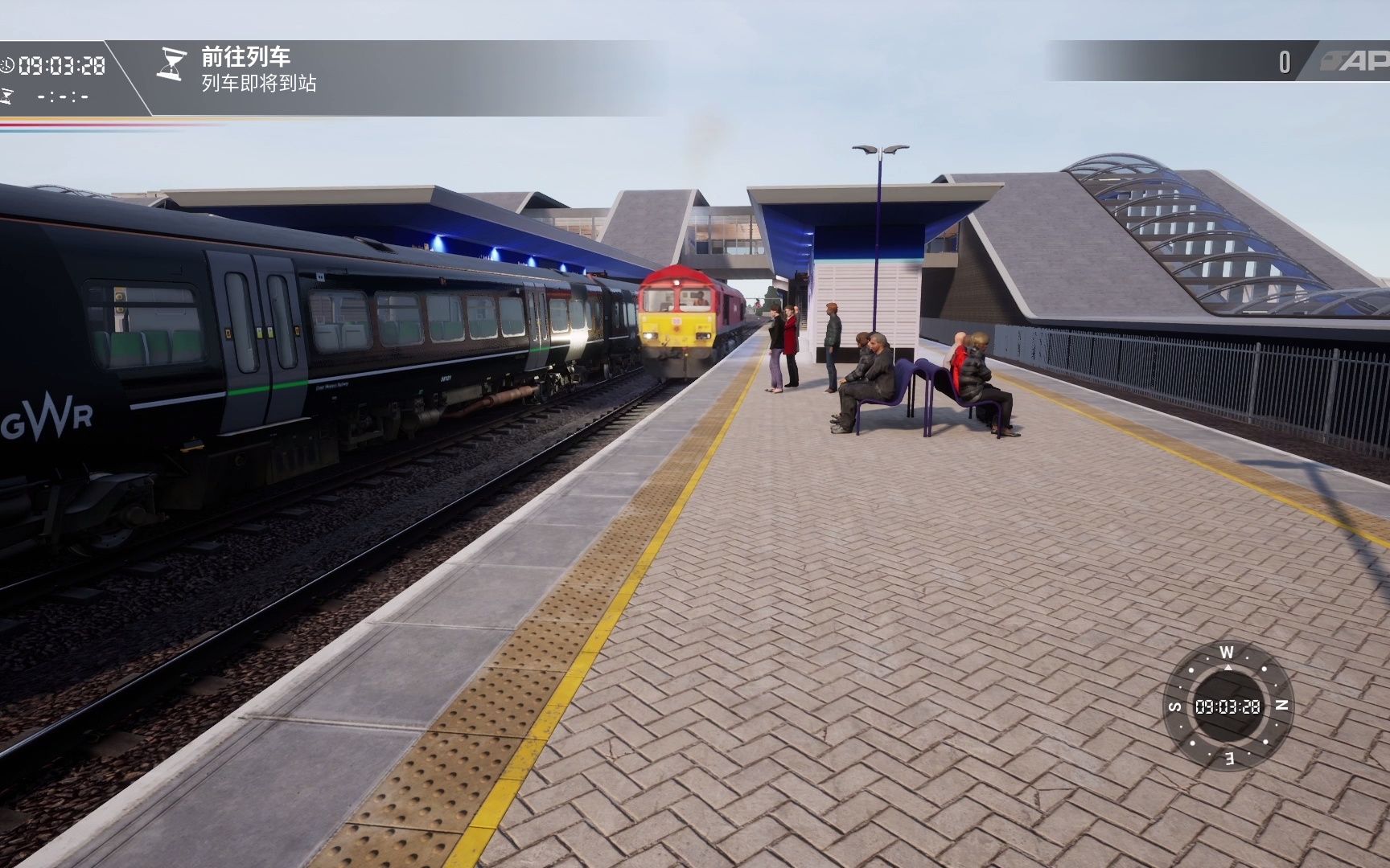 【TSW2】驾驶内燃机车拖拽故障列车返回车辆段 | 模拟火车世界®2 ...