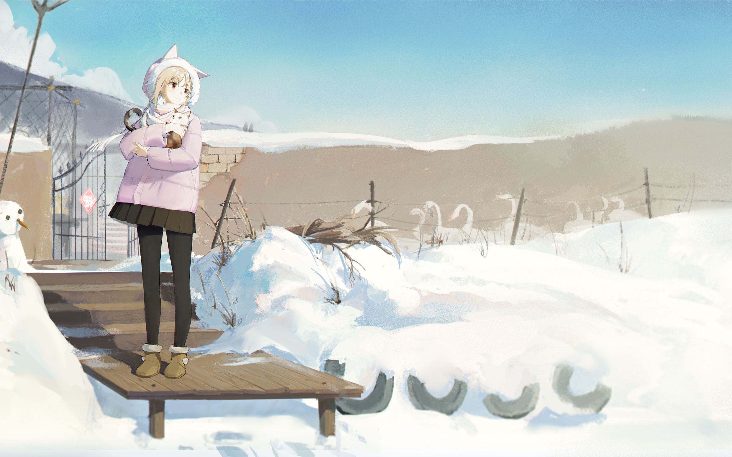 【3DMAX-漫游动画】冬