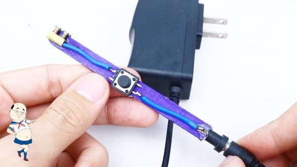 焊工小哥哥教你在家DIY电焊笔,小巧便携,焊接超方便!