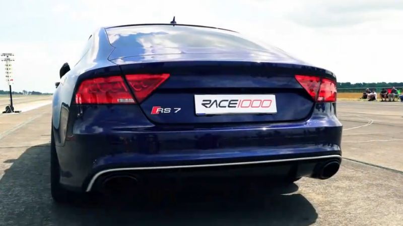 奥迪RS7弹射加速325Km h爆表测试,暴力绅士果然名不虚传!