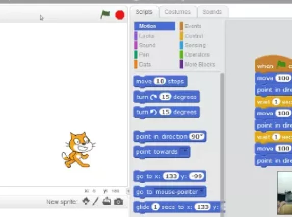 可乐和爸爸的scratch编程之旅-基础篇-04-动作类模块2