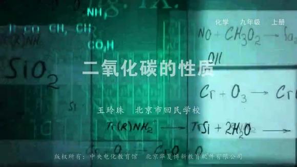 初中化学微课二氧化碳的性质