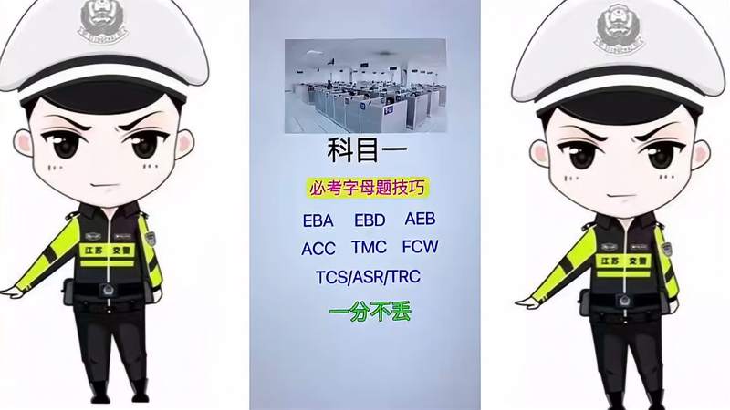 科目一,必考字母题技巧,看一遍学会技巧,考场一分不丢