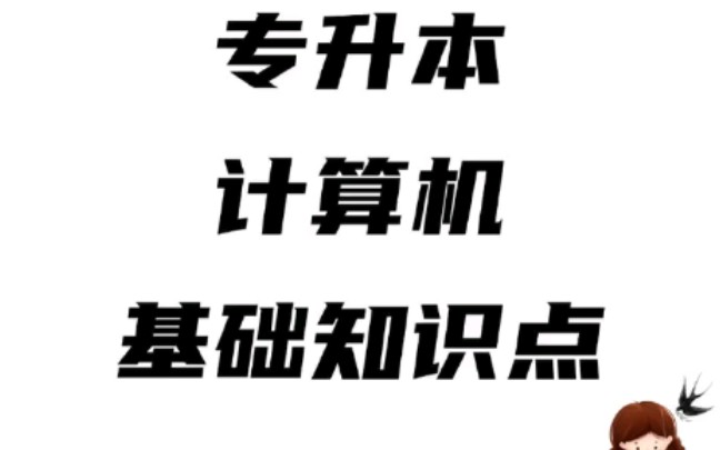 山东专升本计算机基础知识点