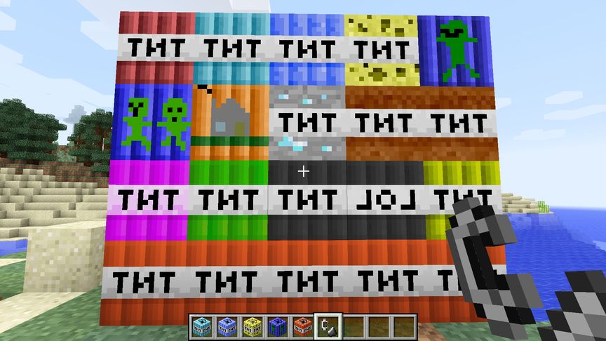 我的世界:超级TNT模组介绍(怪物大军、钻石大陆TNT等等等)
