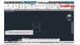 AutoCAD2014学习教程第九章 三维图形的操作9-6绘制圆柱体和圆锥体