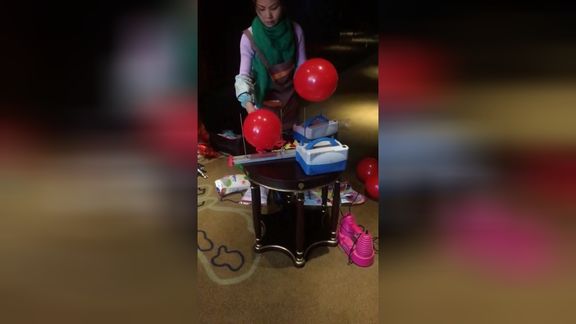 我也玩过,那是气球定量器