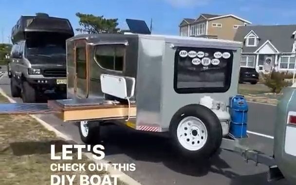 #房车 #拖挂房车 #小型拖挂