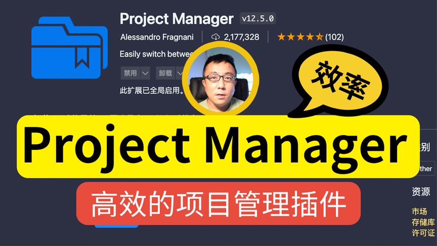 Project Manager 高效的项目管理插件