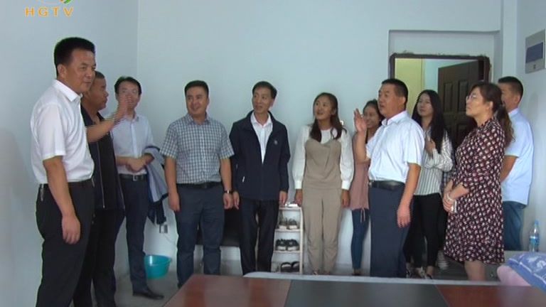 甘肃政法大学相关领导来我区调研校外实习基地建设情况