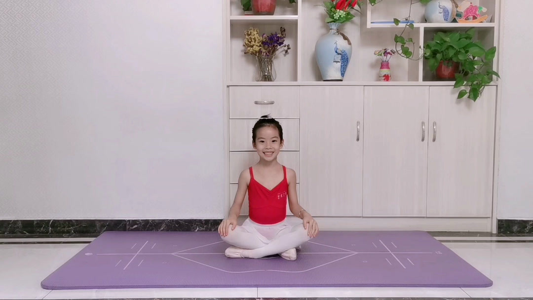少儿舞蹈,不倒翁,腰部的练习