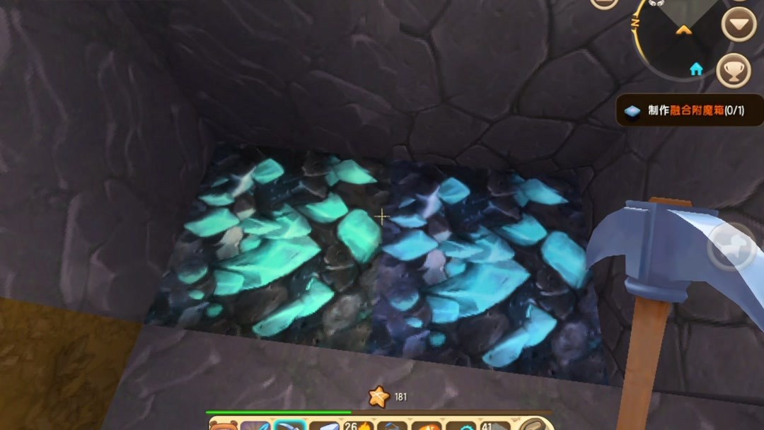 迷你世界新手生存教学,挖钻石高手的窍门!嗡嗡侠