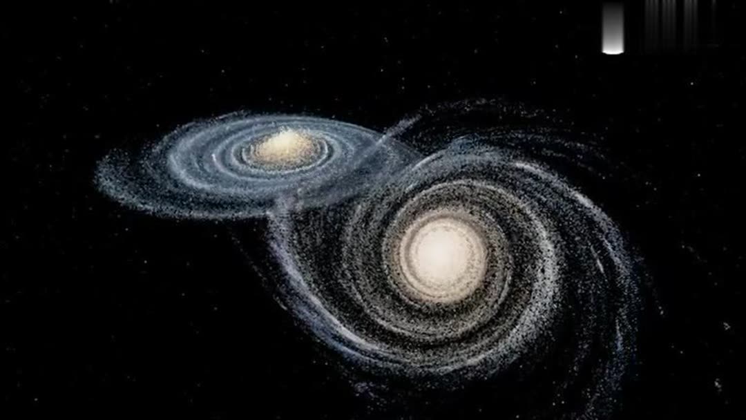 银河系和仙女星系相撞什么感觉?