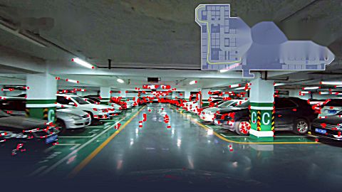 四维图新地下停车场定位解决方案