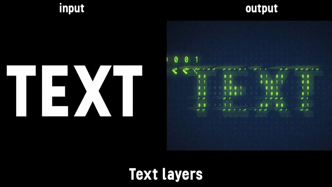 AE模板-数字矩阵变换效果的科技公司企业品牌商品店铺标志动态...