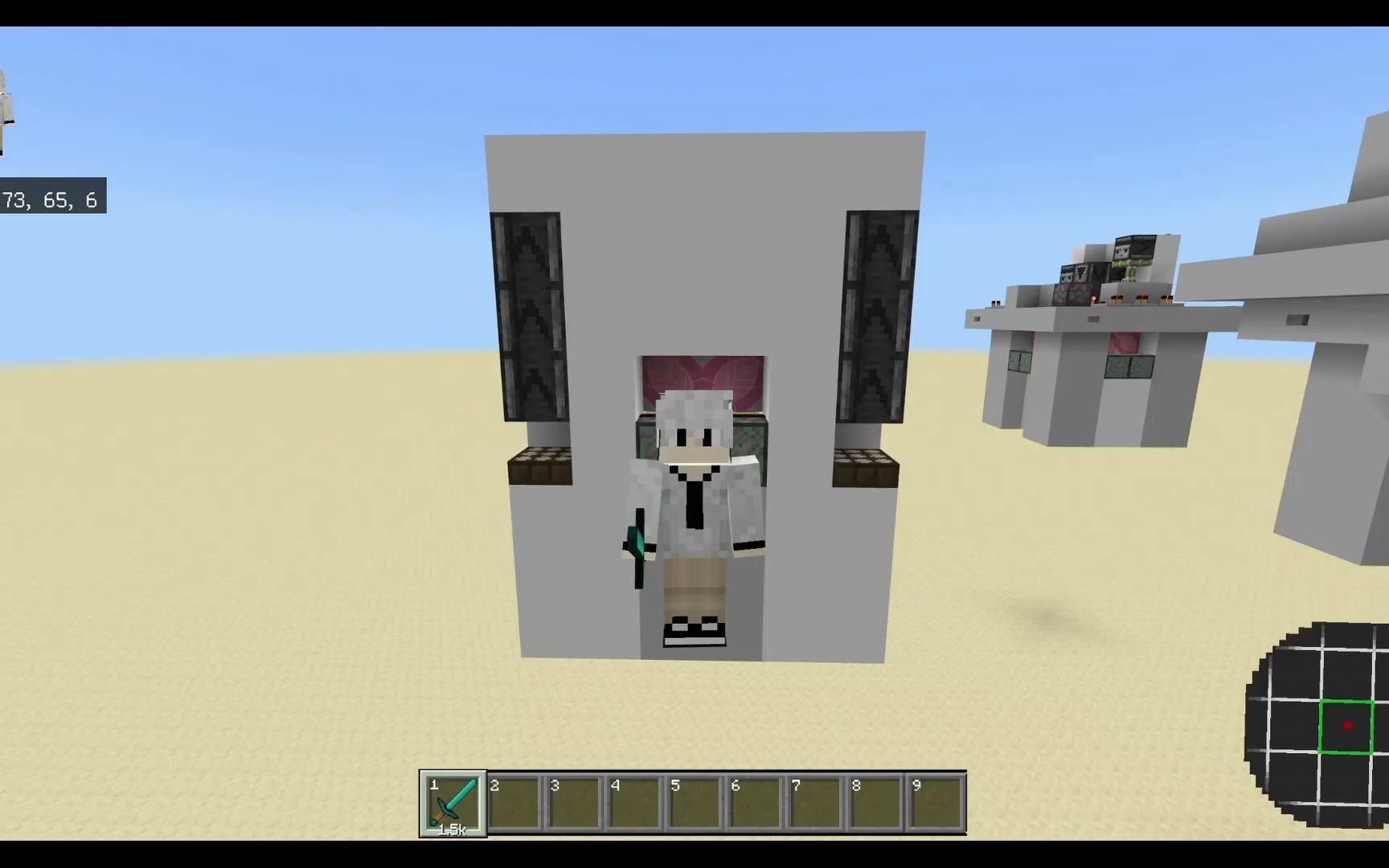 我的世界基岩版四向活塞门