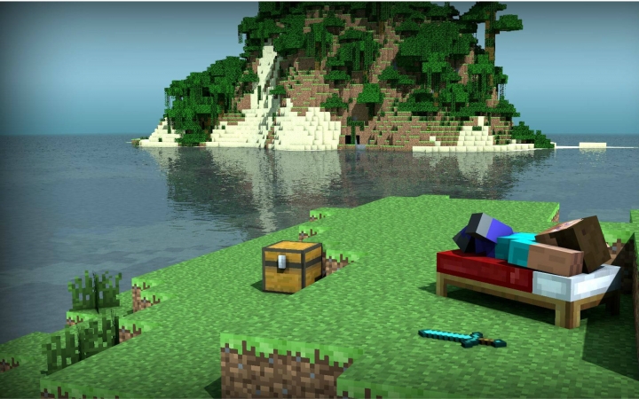 【雷霆解说】1.8版本Minecraft服务器小游戏起床战争!