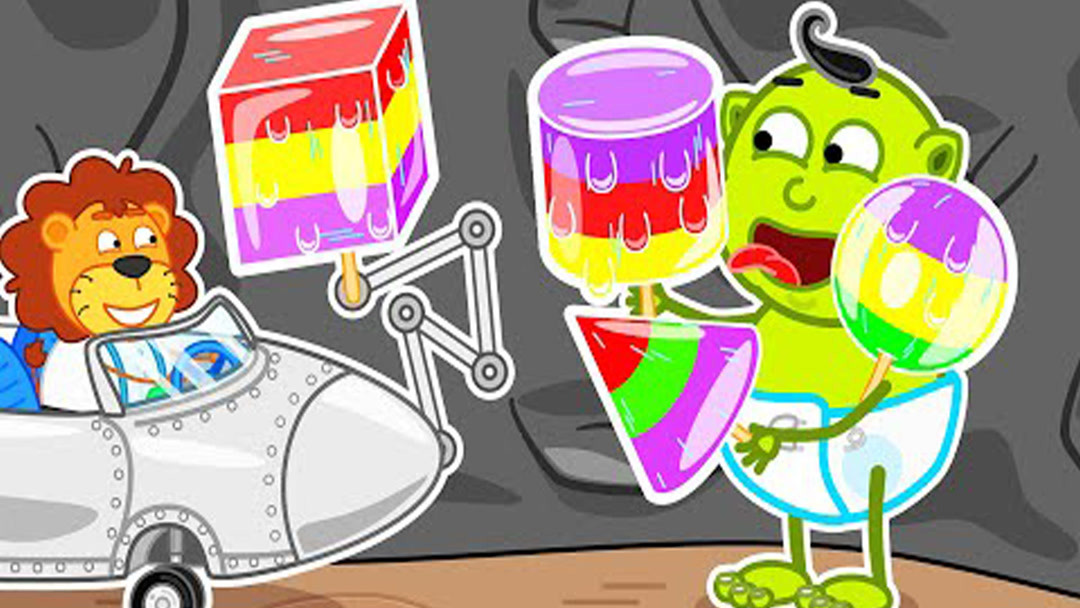 狮子家族动画:皮特被挠痒痒忍不住,失手将小老鼠掉水里!