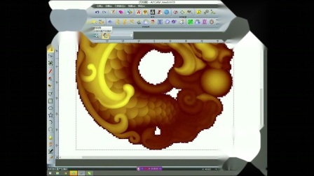 artcam作图新手初学者入门教程视频