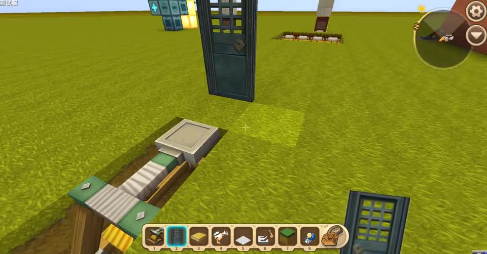 彤彤解说 迷你世界 防盗门制作教程 有了它就不怕熊孩子了