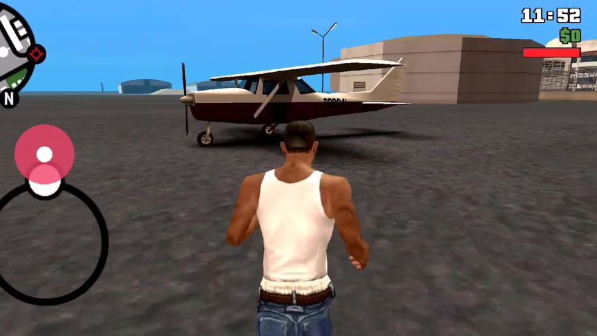 #单机游戏 #GTA GTA SA 开飞机的路