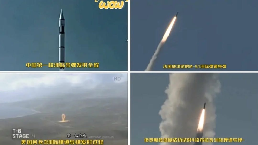 中国第一枚洲际导弹成功发射,发射瞬间太震撼,激动人心的时刻!