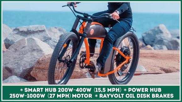 老式设计和复古自行车配件-新型电动自行车