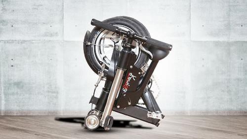 能放进背包的折叠自行车,速率比电动车还块,再也不怕大堵车