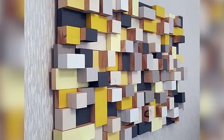 【家居脑洞向3D建模】3D随机凹凸效果