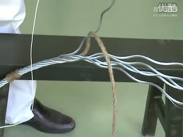 钢丝绳扎油麻绳及扎散头