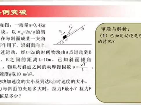 牛顿运动定律的应用