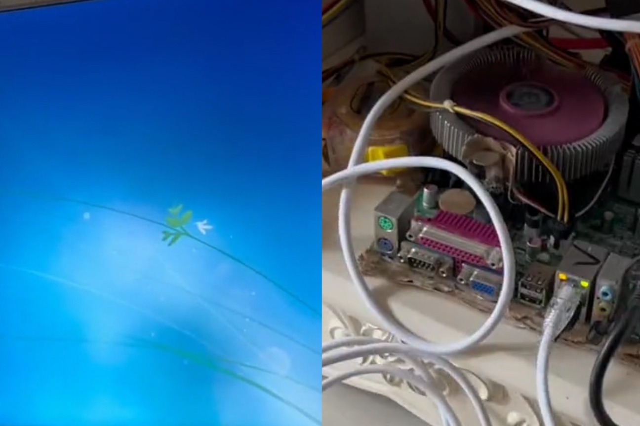 男孩网购100元零件,研究组装出一台电脑,功能齐全看呆姐姐