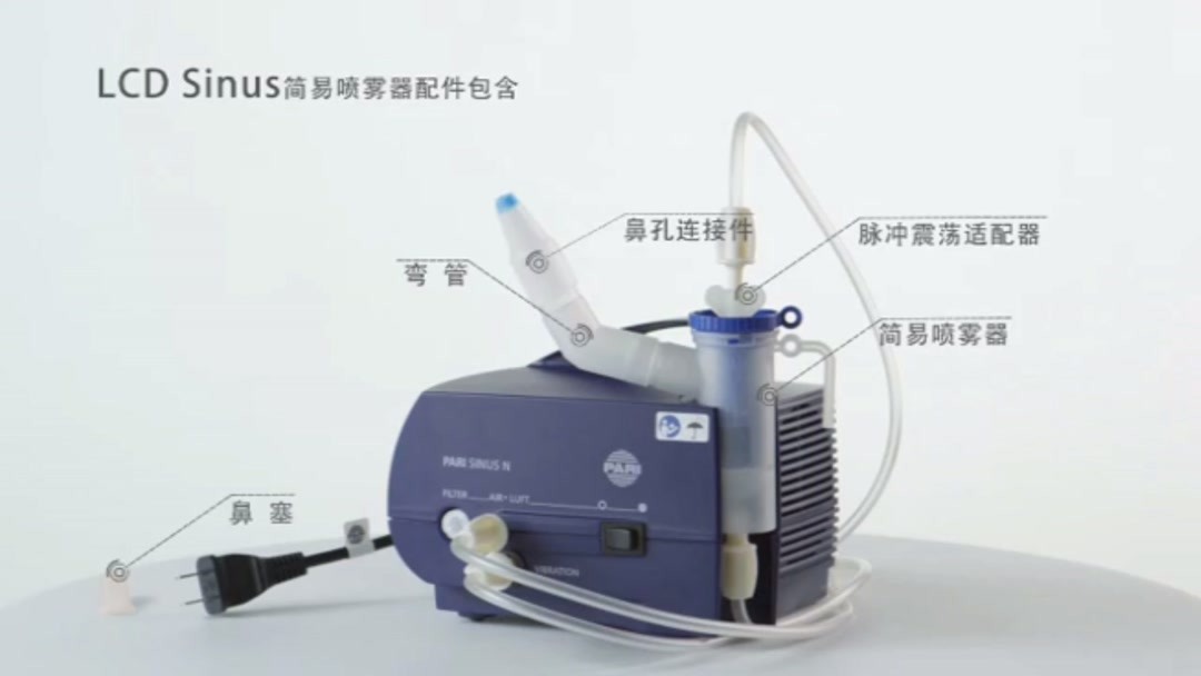 鼻窦炎雾化器详细的使用步骤来啦!赶紧收藏起来吧!