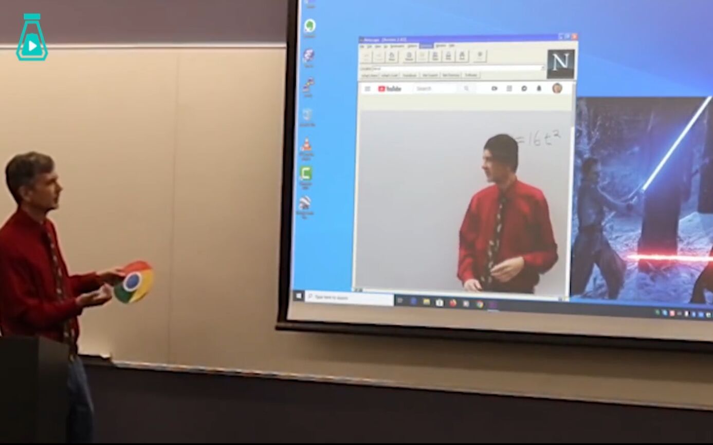 别人家的老师,一手骚操作,给学生上了堂神奇的互动网课