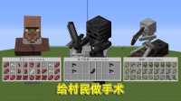 我的世界:给村民做手术!奇奇怪怪!