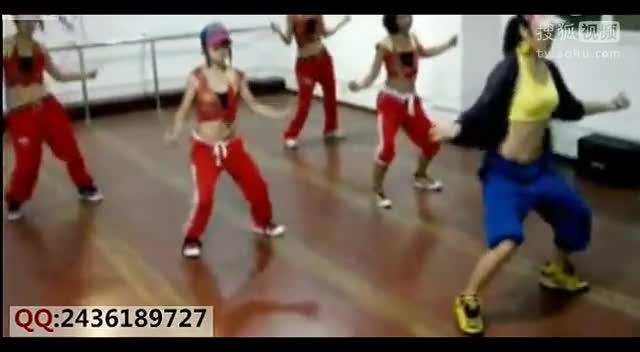 简单街舞教学 女生街舞教程-初级街舞分解动作
