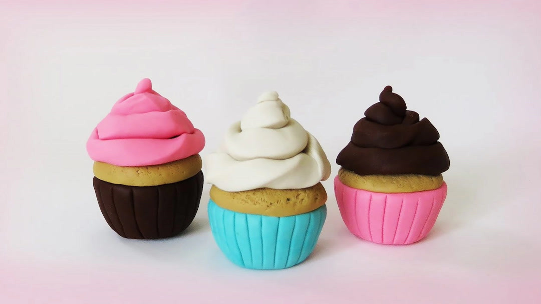 儿童动画雪花彩泥粘土DIY手工制作玩具视频教程大全 冰激凌