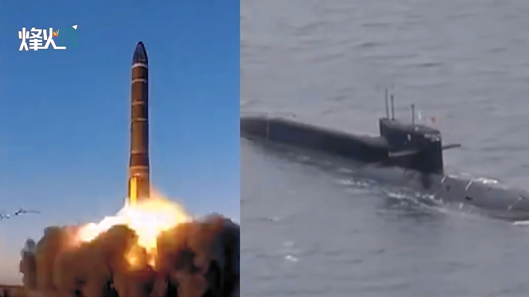 陆海空投送核武器!俄战略核力量演习展现三位一体核打击能力!