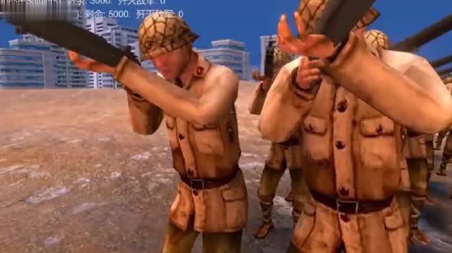 战争模拟器:5000中国古代军队能打过3000现代日本士兵吗?