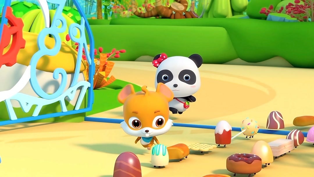 宝宝巴士之奇妙汉字 第2季 第5集 疯狂美食机