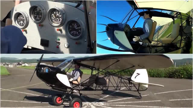 拥有飞行员的RC飞机,模型飞机的绝佳复制品!