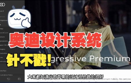 很少人知道的奥迪设计系统,做的针不戳!