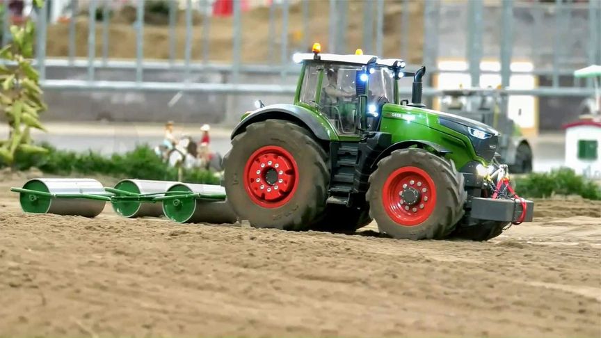 超逼真遥控RC模型车-芬特拖拉机-奔驰拖拽车-斯堪尼亚卡车