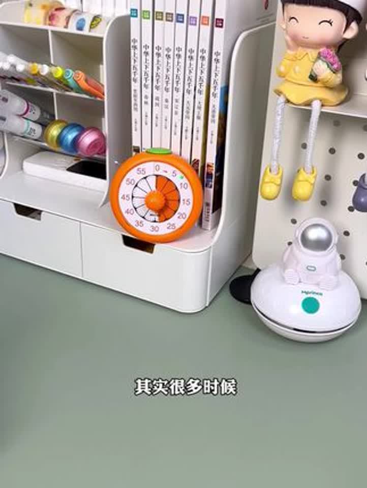 ...做作业拖拉磨蹭,必须要安排一个时间管理器,培养孩子时间观念,提高...